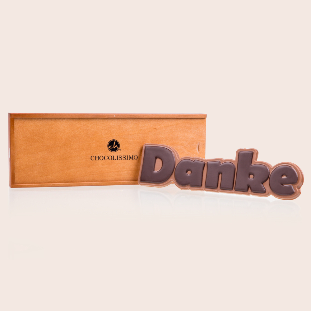Schoko 'Danke' | online kaufen Chocolissimo